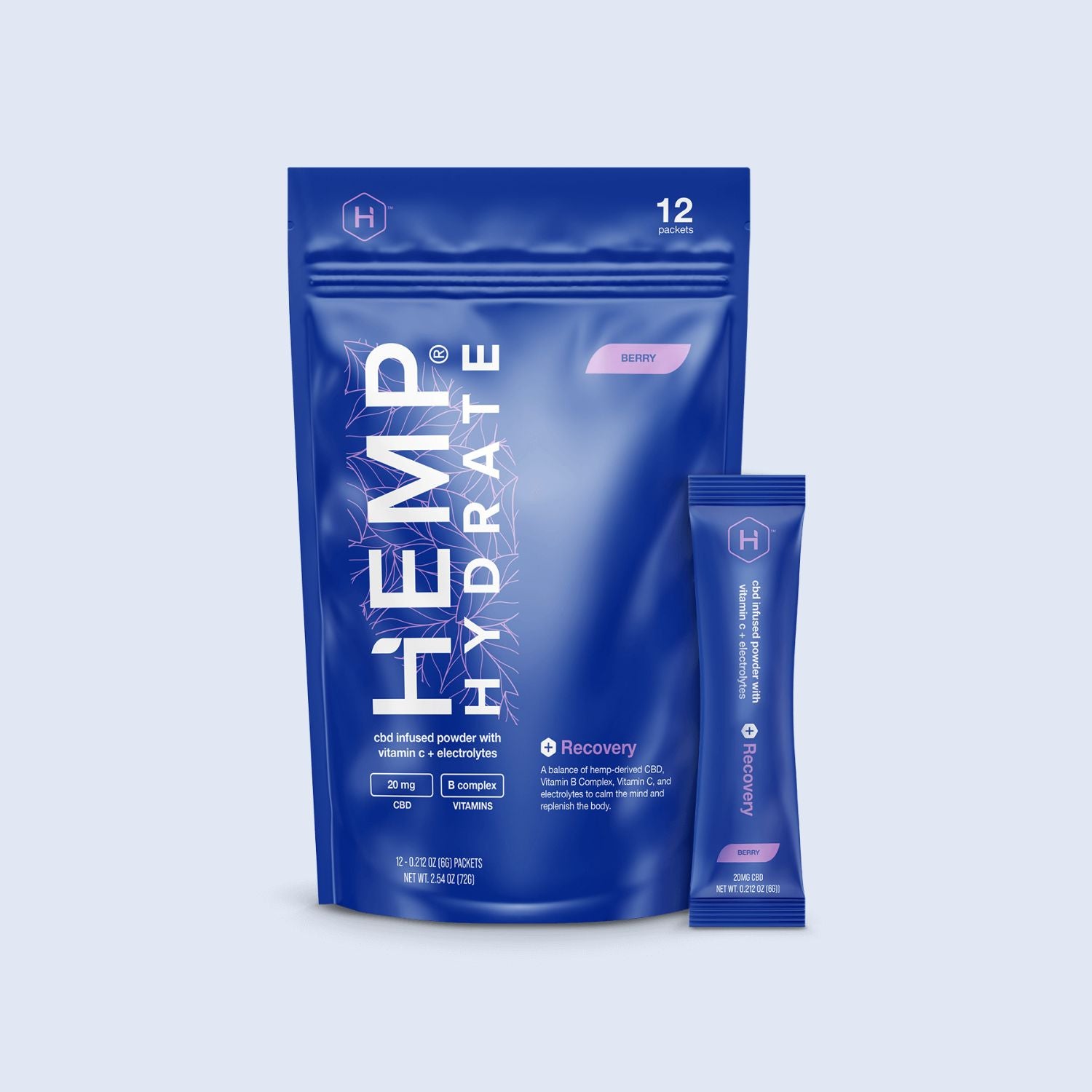 Berry Electrolyte CBD Drink Powder – Hemp Hydrate